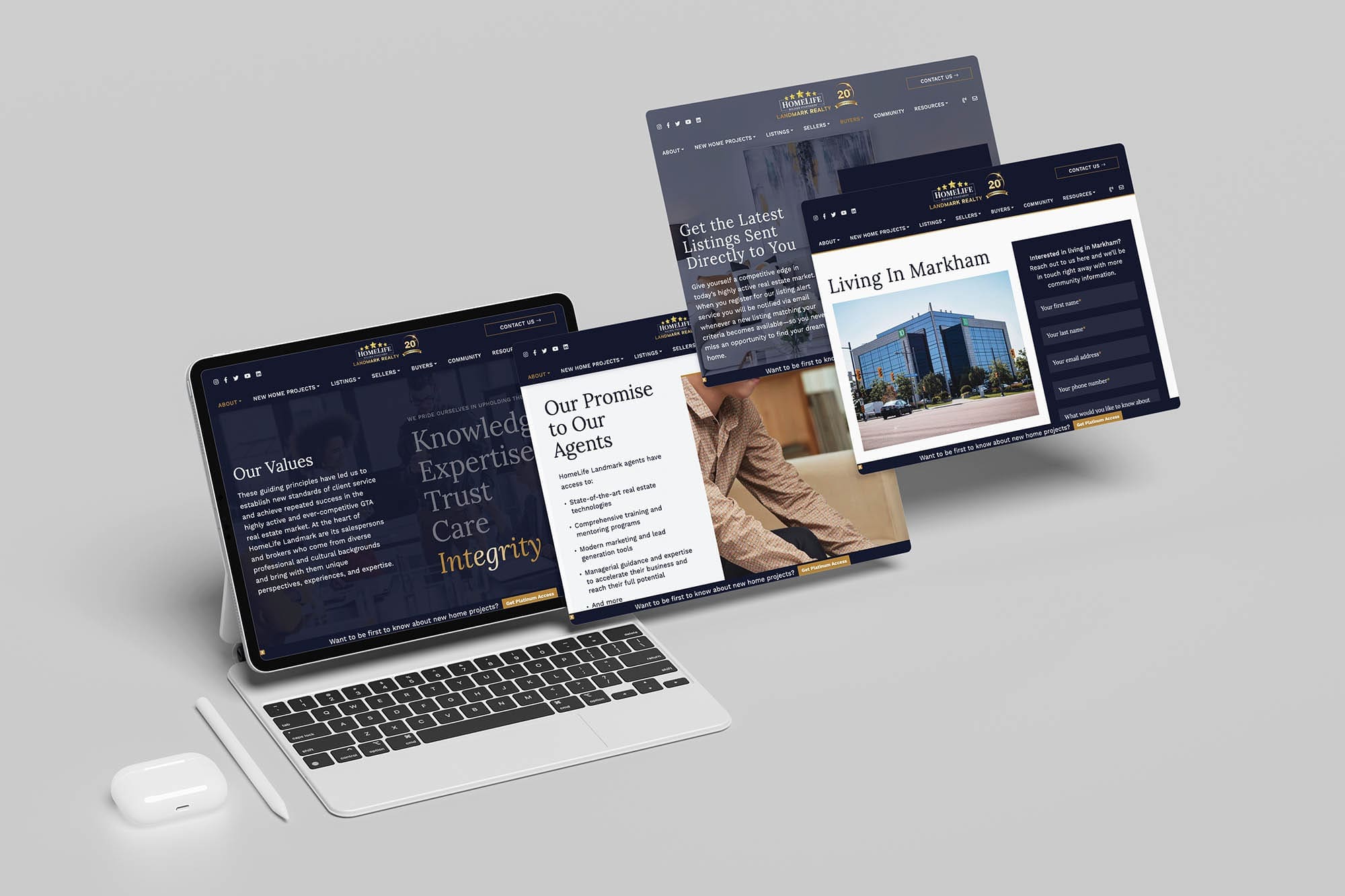 HomeLife Landmark Realty Inc. | Artifakt Digital, Inc.